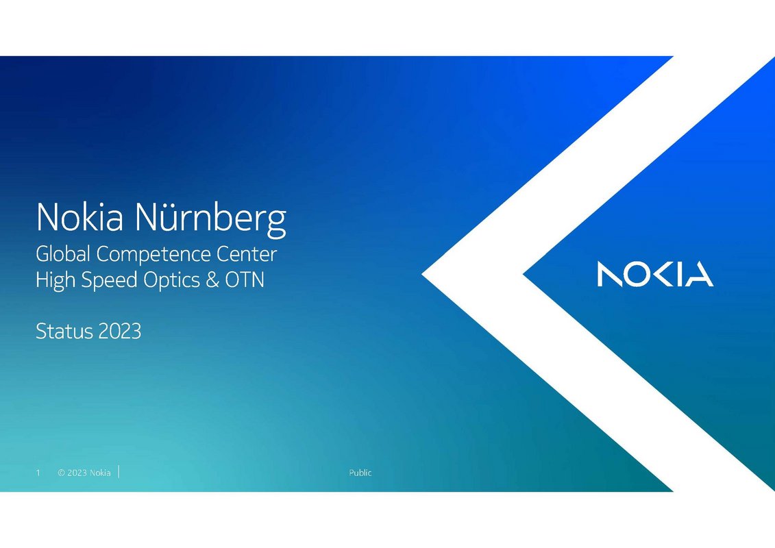 Nokia Solutions and Networks GmbH & Co. KG